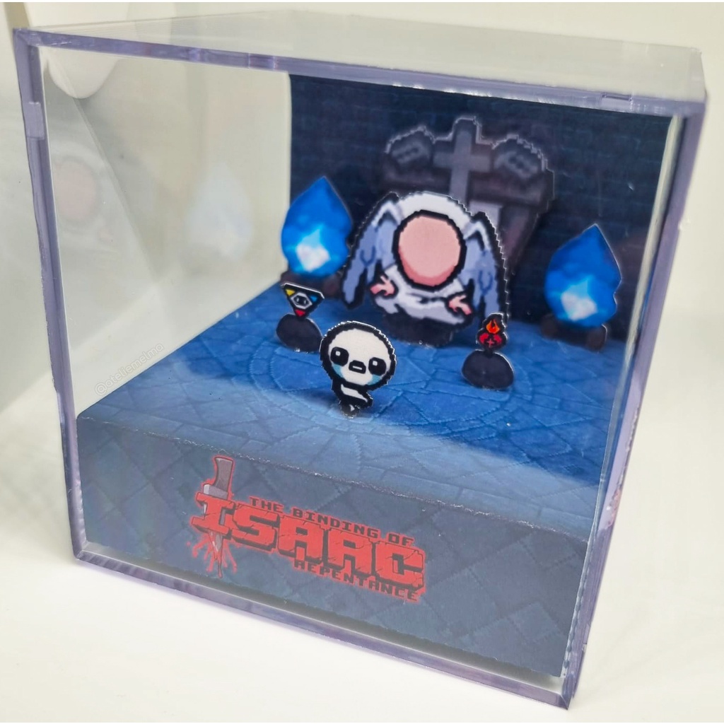 Diorama The Binding Of Isaac - Angel Room - Cubo Artístico 9cm ...