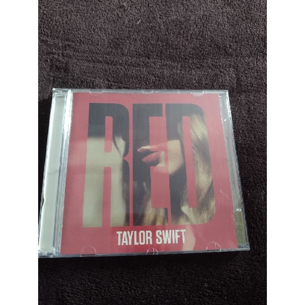 CD Red Deluxe Taylor Swift | Shopee Brasil