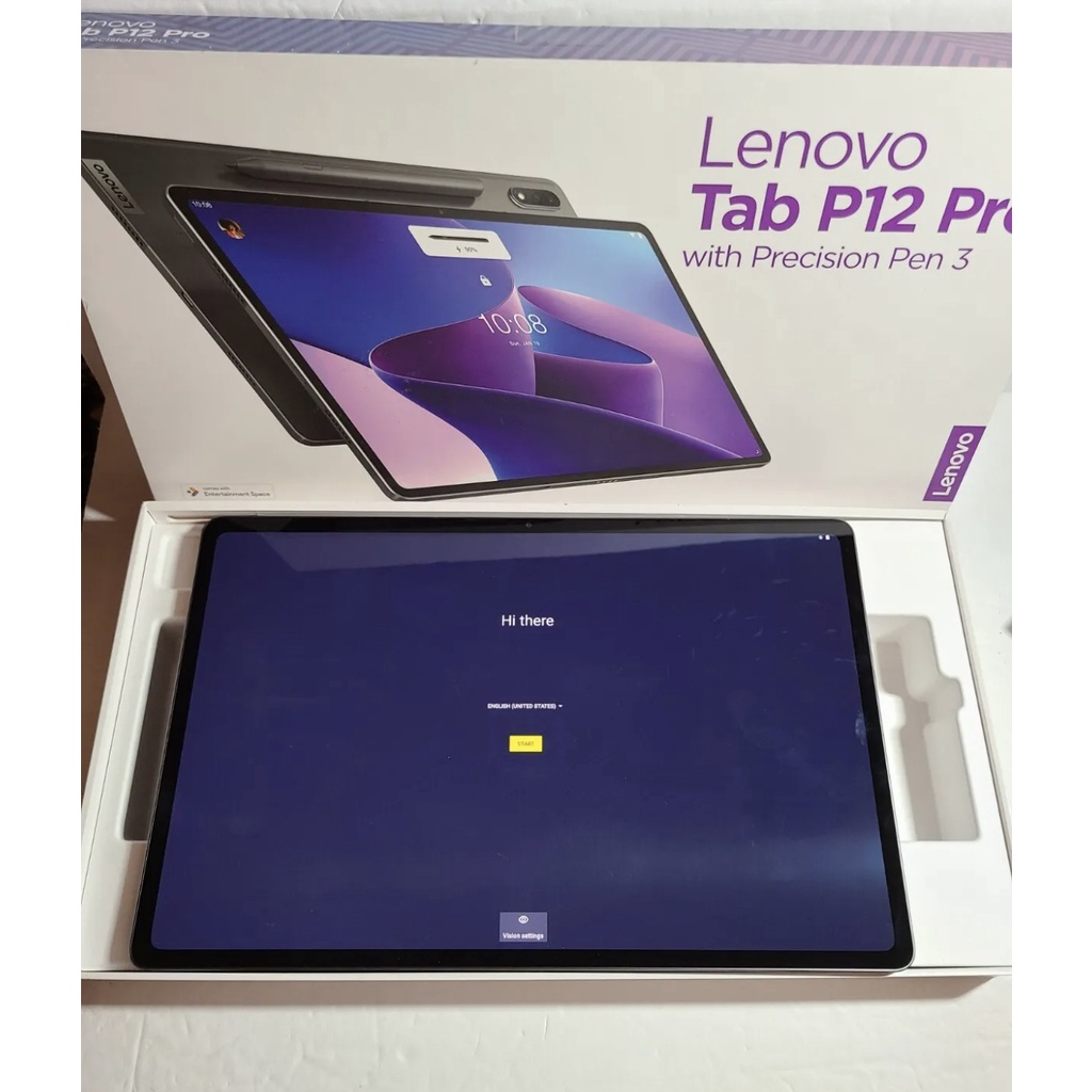 Lenovo TAB P12 Pro TB-Q706F 256GB Grey 8GB RAM DISPLAY 12.6" Android Wi ...