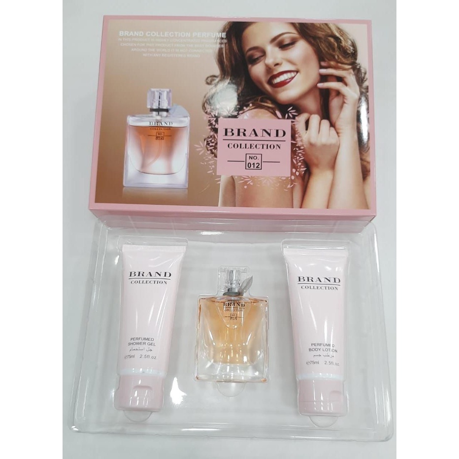 Kit Perfume Feminino Brand Collection - Fragrância N.012 La Vie - 3 ...