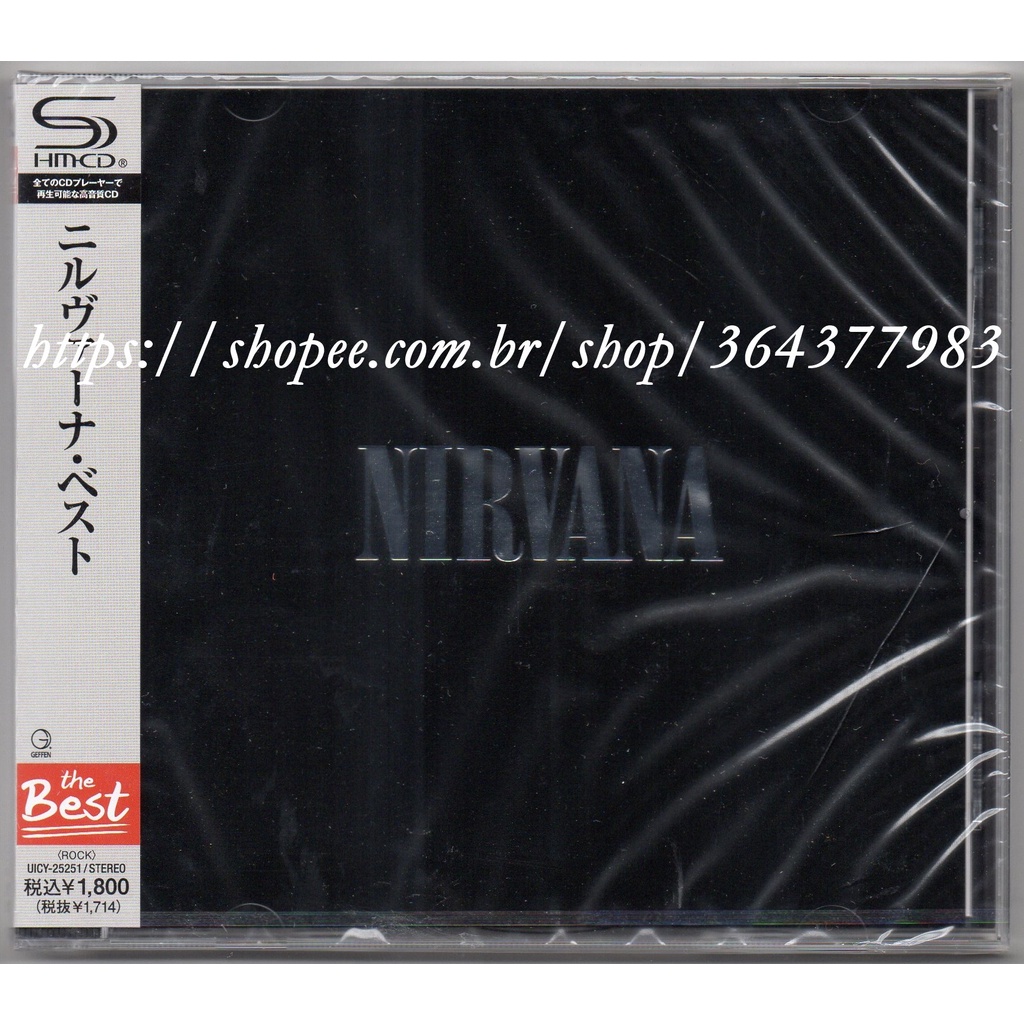 CD Nirvana - 2002 (SHM-CD) | Shopee Brasil