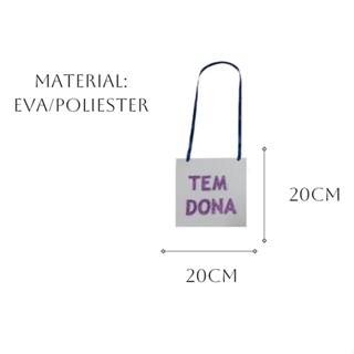 Kit Carnaval Casal Dona - Tiara E Placa (dona + Tem Dona) | Shopee Brasil