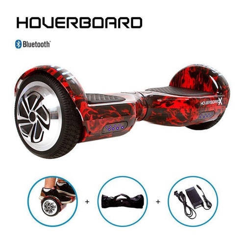 6 Led Hoverboard Skate Electrico Overboard Bluetooth Scooter | Shopee ...