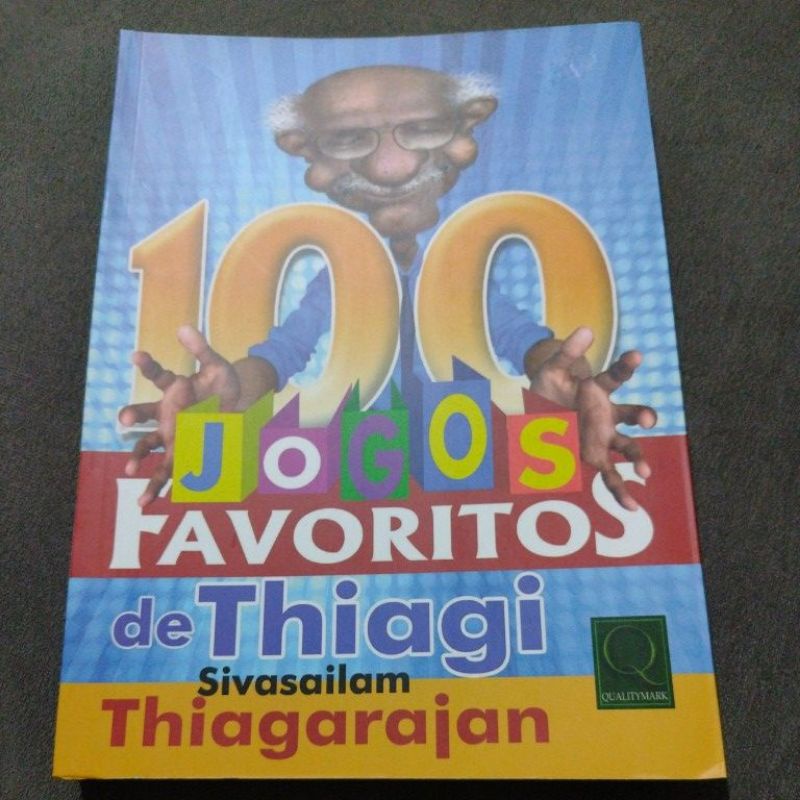 Livro Novo: 100 (Cem) Jogos Favoritos de Thiagi | Shopee Brasil