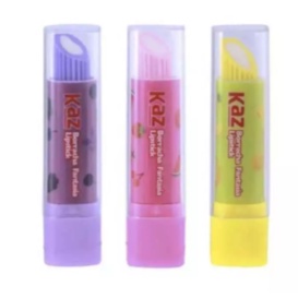 Borracha Escolar Em Formato De Batom Lispstick - Kaz | Shopee Brasil