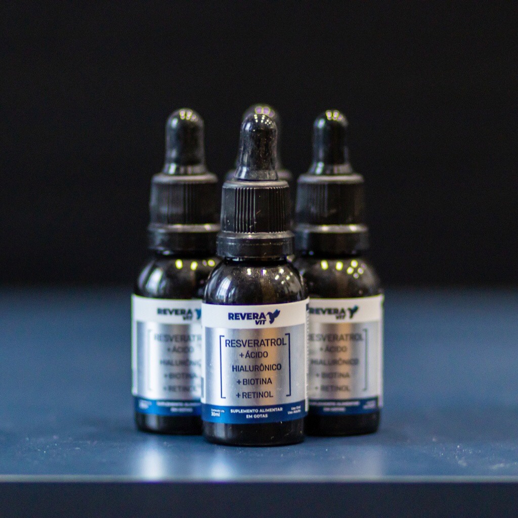 3 frascos Reveravit AmericaReveravit Americano Original Resveratrol ...