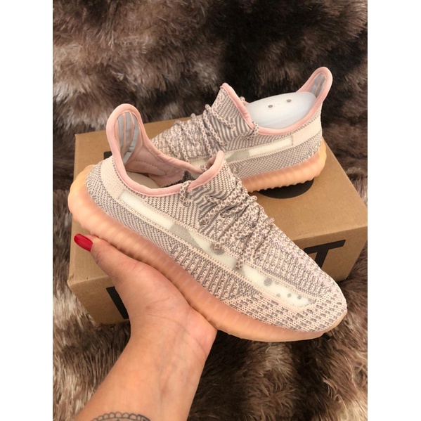 Tenis Yeezy Boost 350 v2 Rose ALG | Shopee Brasil