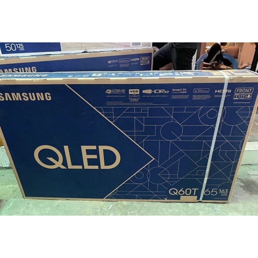 Brand New Samsung smart tv 65inch class Q60T QLED 4K uhd black | Shopee ...