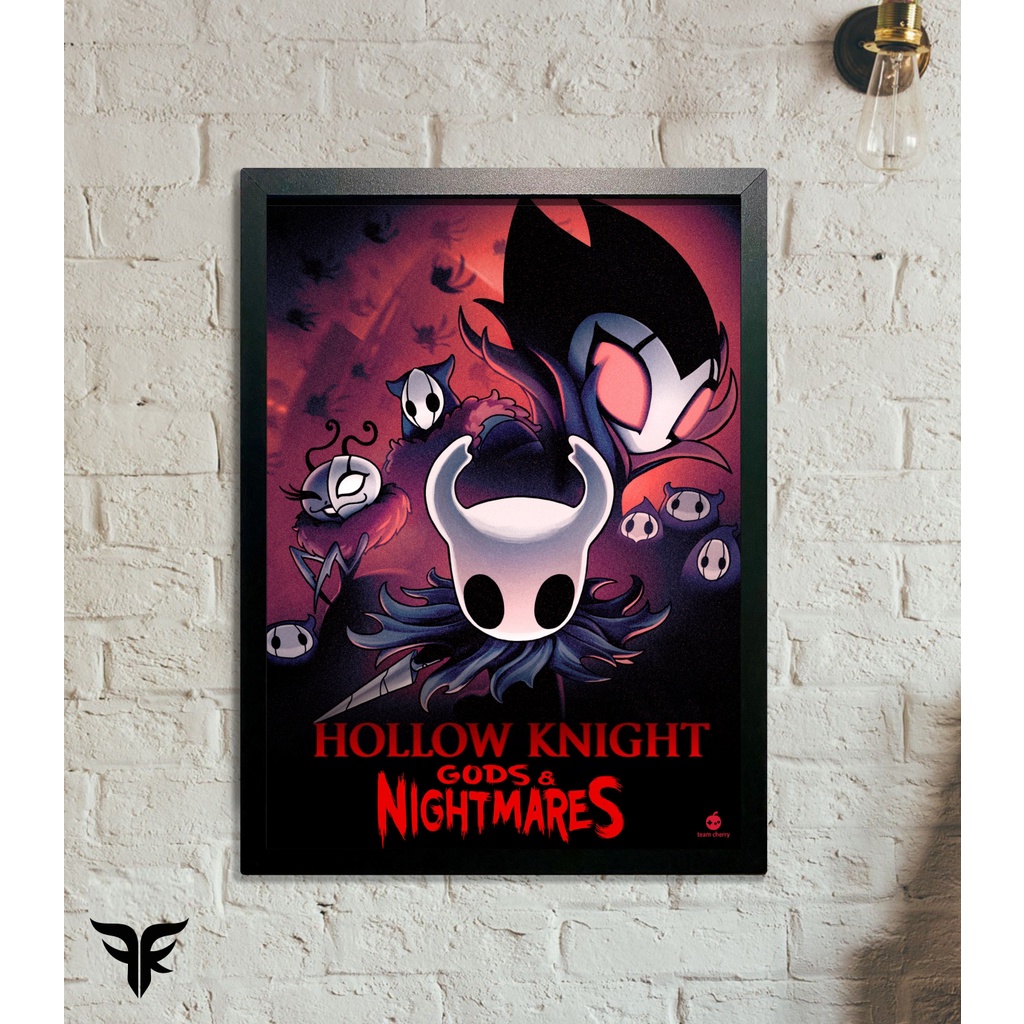 Quadro Hollow Knight Shopee Brasil
