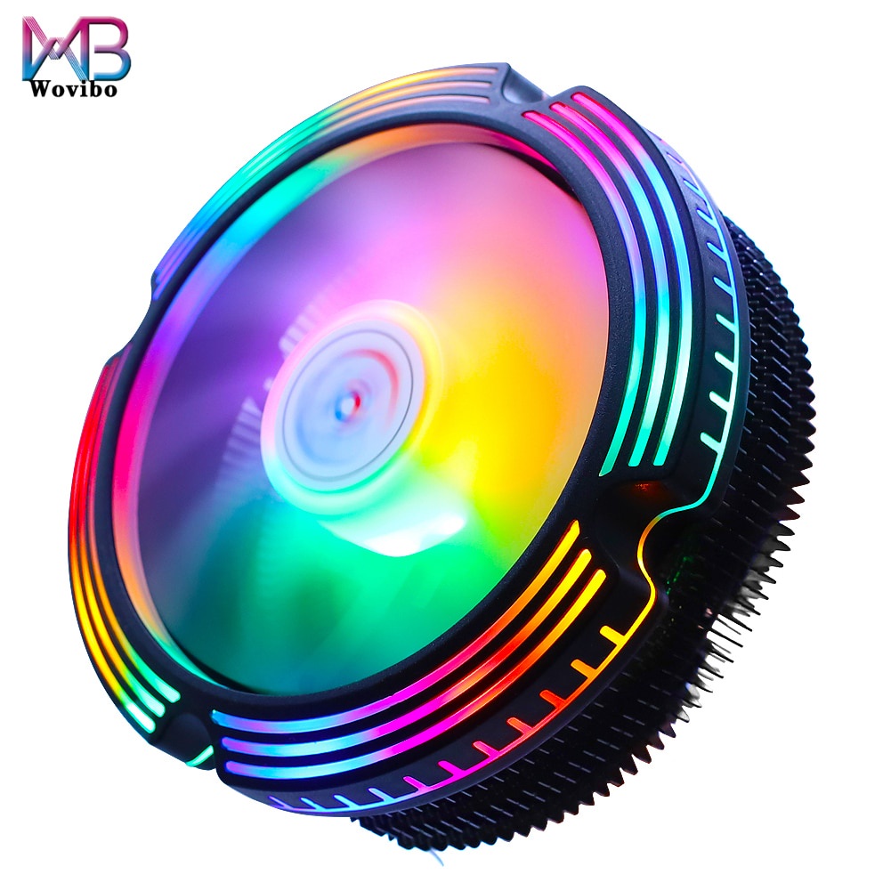 PC CPU Cooler Fan Ventilador 120 milímetros Colorido 4PIN Para Intel ...