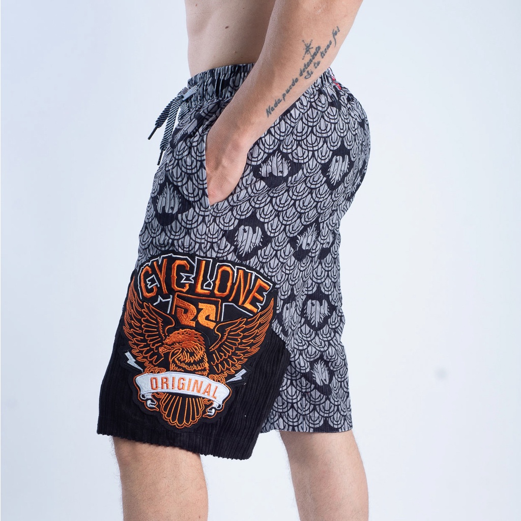 Bermuda Cyclone Veludo Lançamento | Shopee Brasil