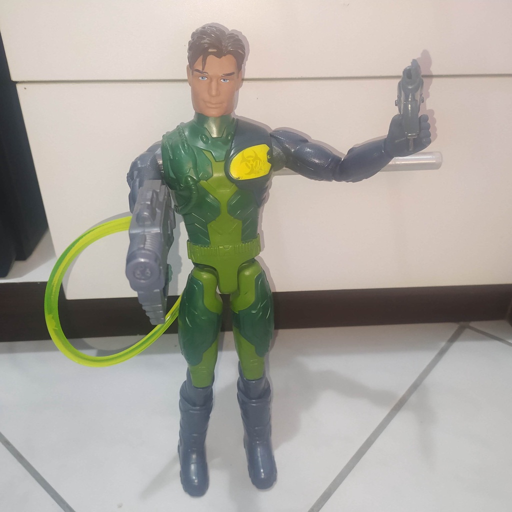 Boneco Action Figure Max Steel Verde Mattel | Shopee Brasil