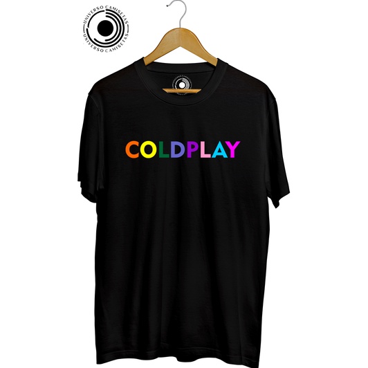 Camiseta Coldplay Music Of The Spheres Tour Brasil 2023 Texto Camisa ...