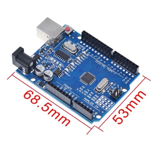 Placa Uno R3 Atmega328p Com Cabo Usb | Shopee Brasil