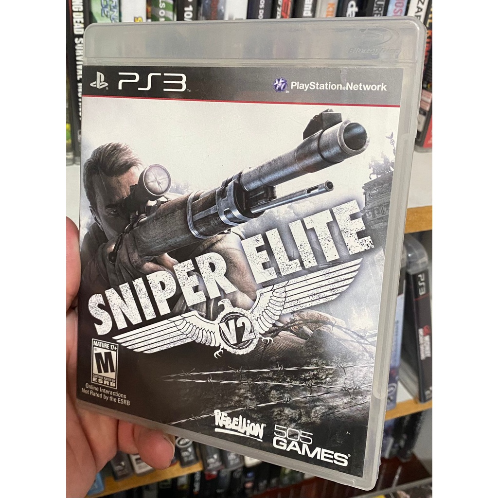 Sniper Elite V2 Ps3 Original Em Midia Fisica a Pronta Entrega ...