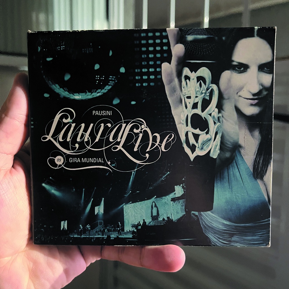 CD + DVD LAURA PAUSINI / GIRA MUNDIAL 09 - Escorrega o Preço