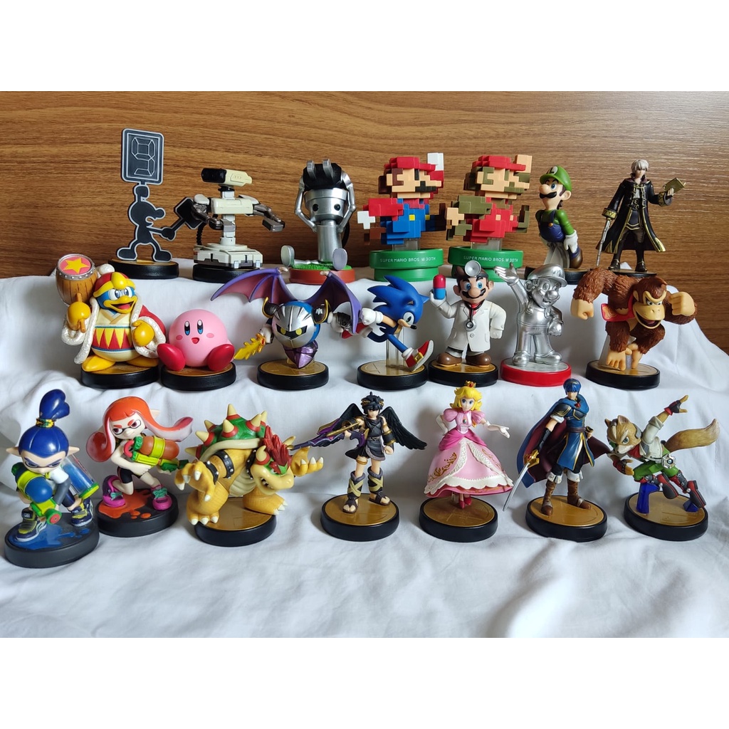 Amiibos Originais Nintendo - Escolha o seu! - Escorrega o Preço