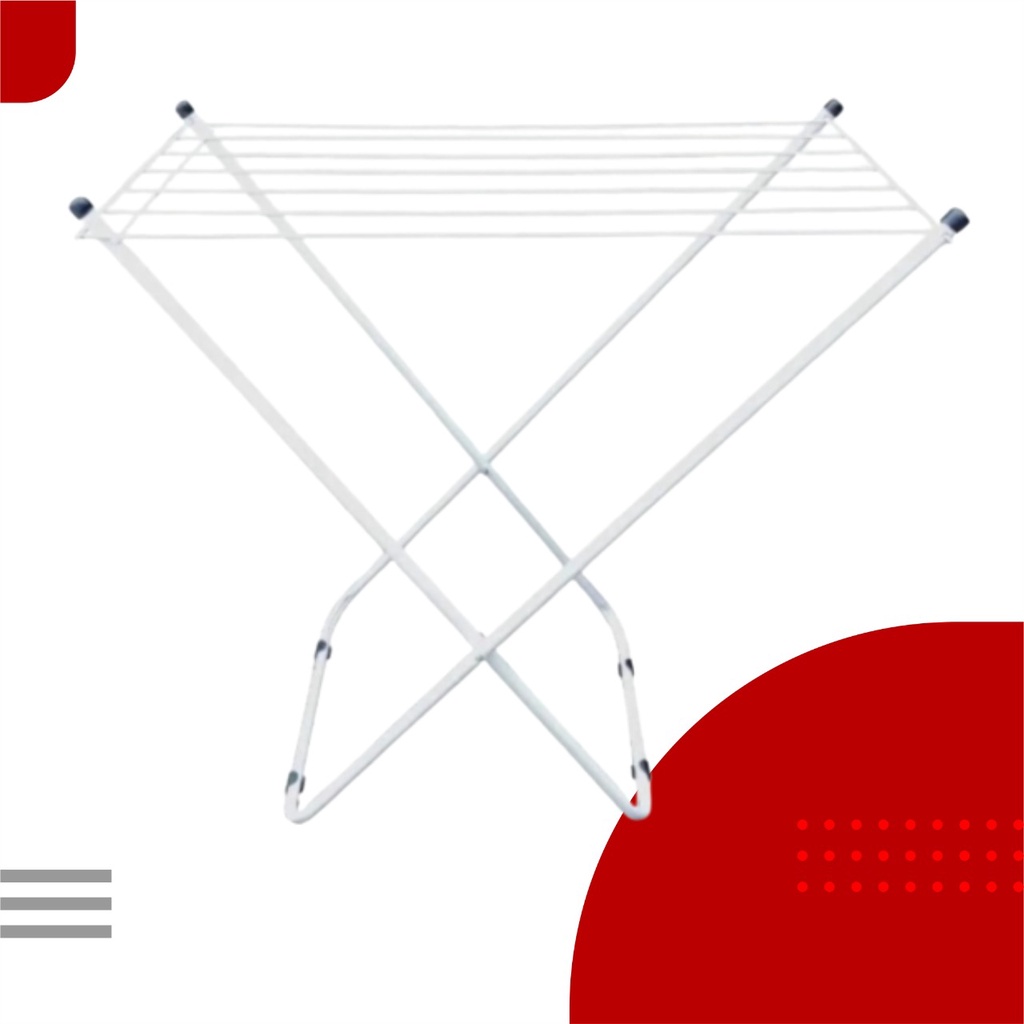 Varal De Roupas Compacto De Chao Metal Slim - Mor | Shopee Brasil