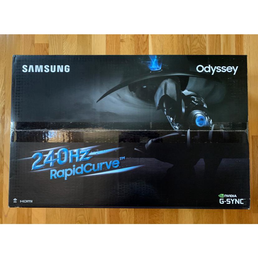 Brand New Samsung Odyssey Gaming CRG5 27-inches FHD Curved G-Sync 4ms ...