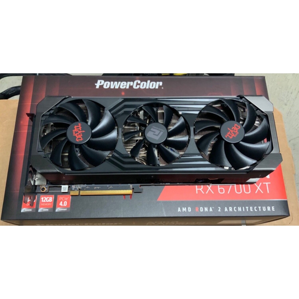 PowerColor Red Devil AMD Radeon RX 6700 XT Gaming Graphics Card ...