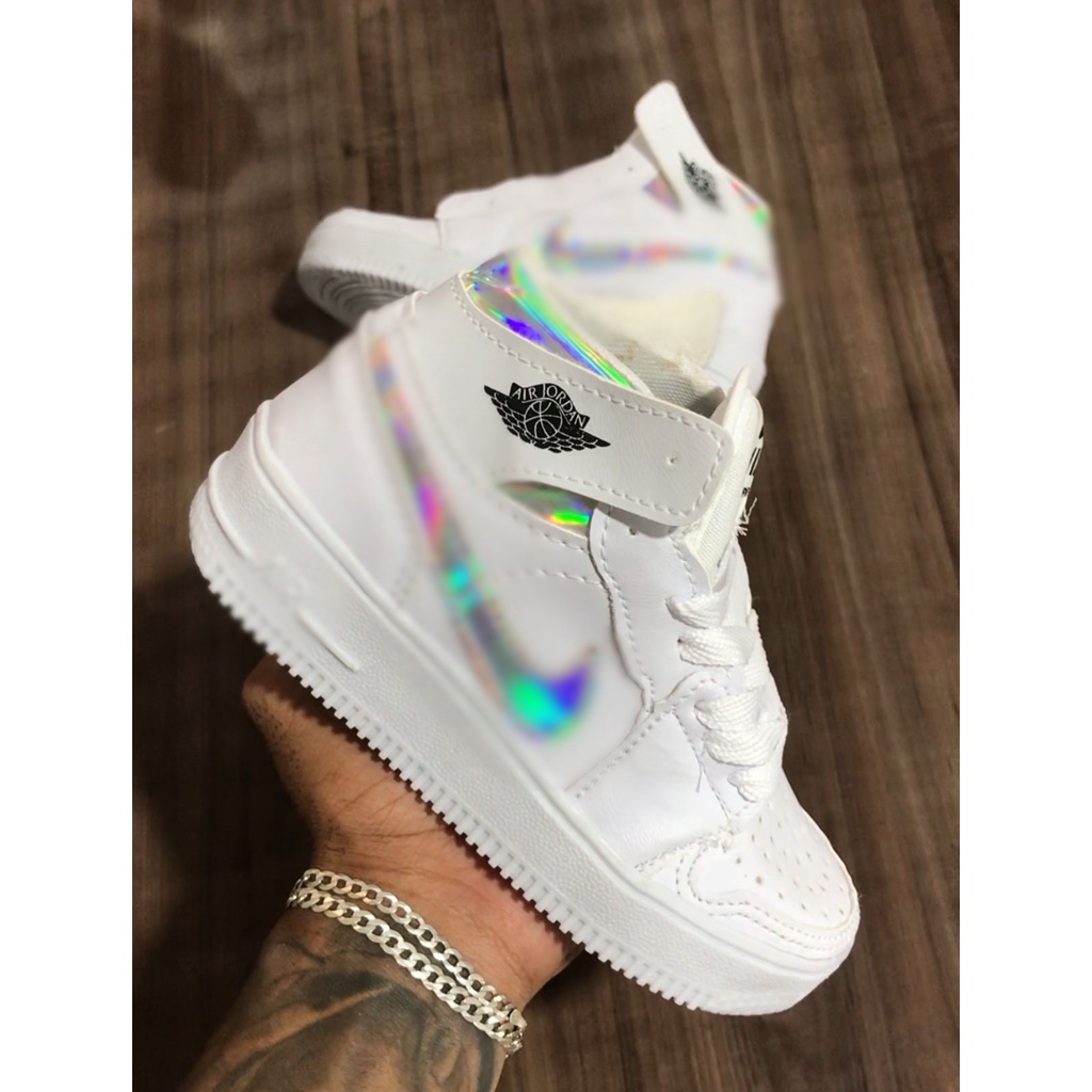 Tênis Infantil NK Air Jordan Criança Masculino Feminino Confortável e ...