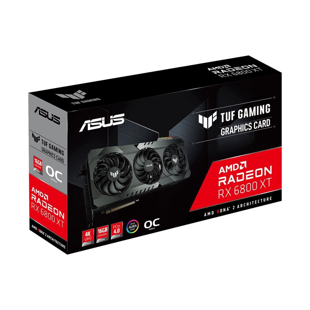 ASUS AMD Radeon RX 6800 XT 16GB GDDR6 Graphics Card | Shopee Brasil