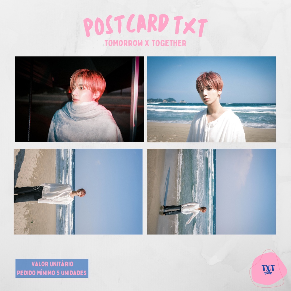 POSTCARD TXT (TOMORROW X TOGETHER) FAREWELL - TAEHYUN | kpop fanmade ...