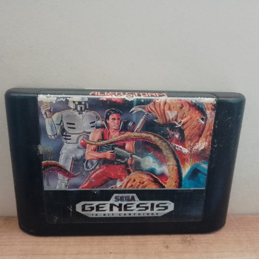 Jogo Alien Storm Sega Mega Drive Genesis Original | Shopee Brasil
