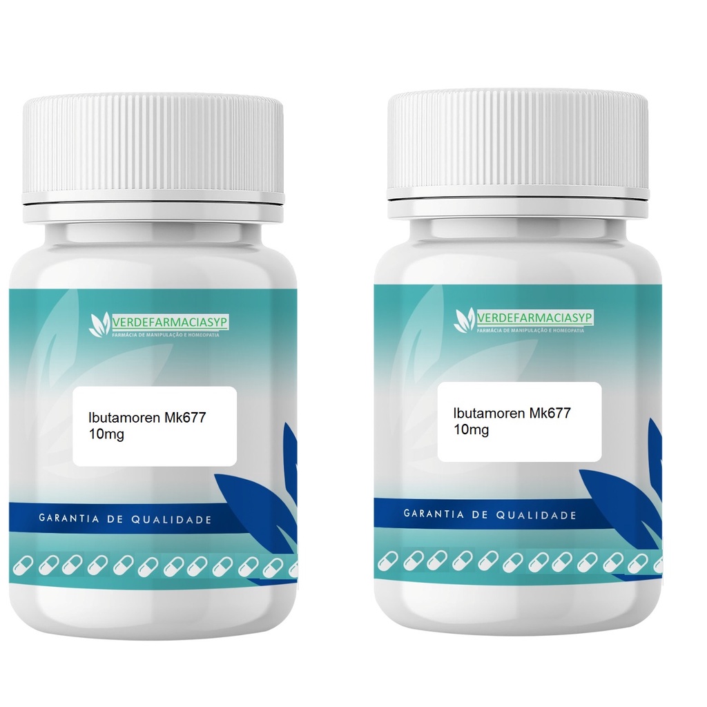 Ibutamoren Mk677 10mg 2 Potes 120 Cápsulas Cada Escorrega O Preço