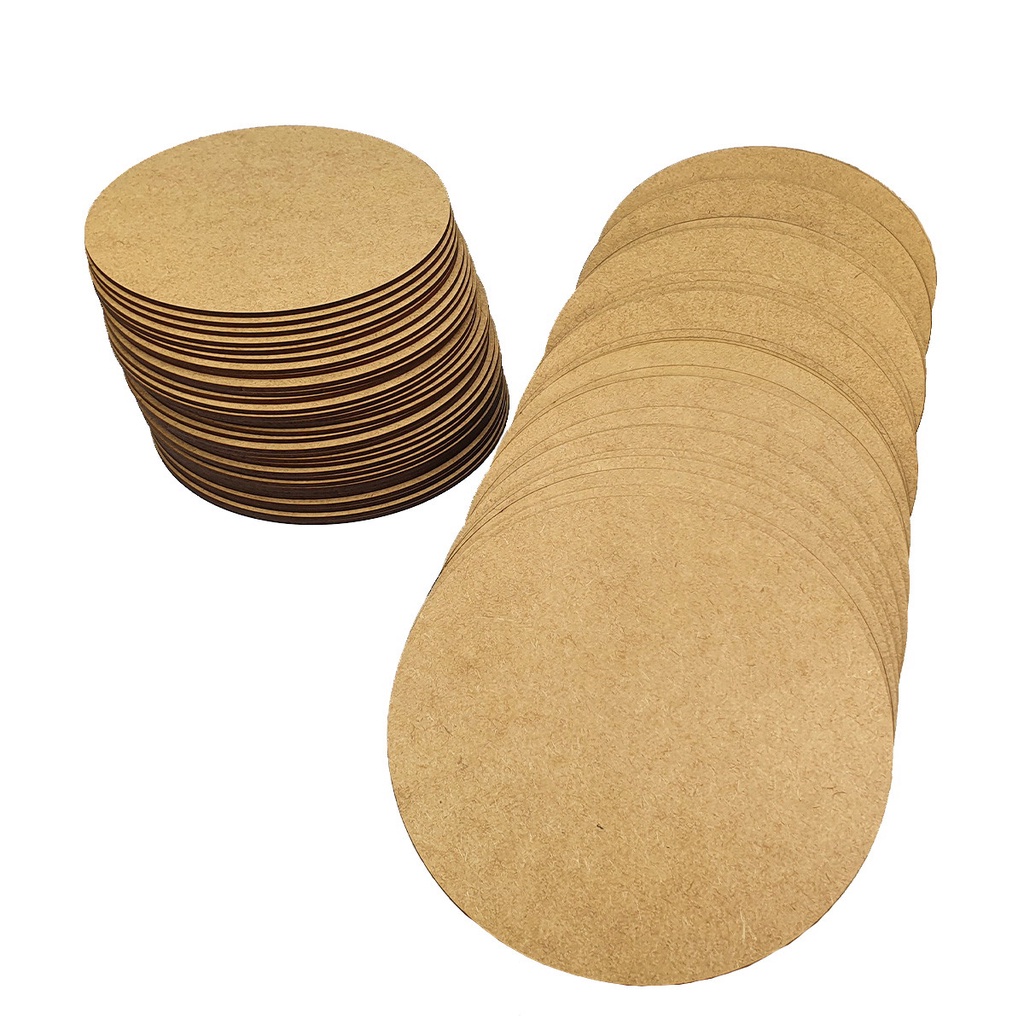 Sousplat Supla Soupla MDF 2,8mm Cru 27cm Bolacha Base Redonda | Shopee ...