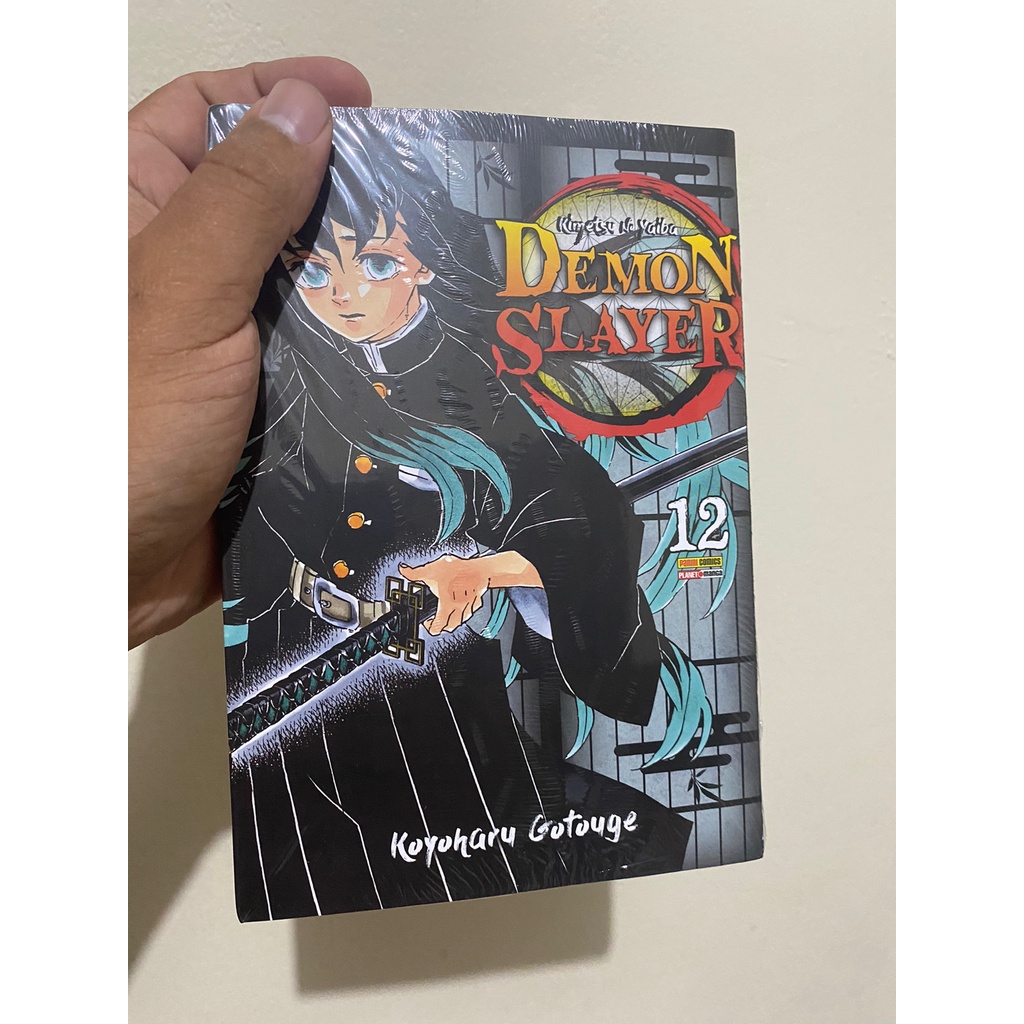 DEMON SLAYER VOL 12 Lacrado | Shopee Brasil