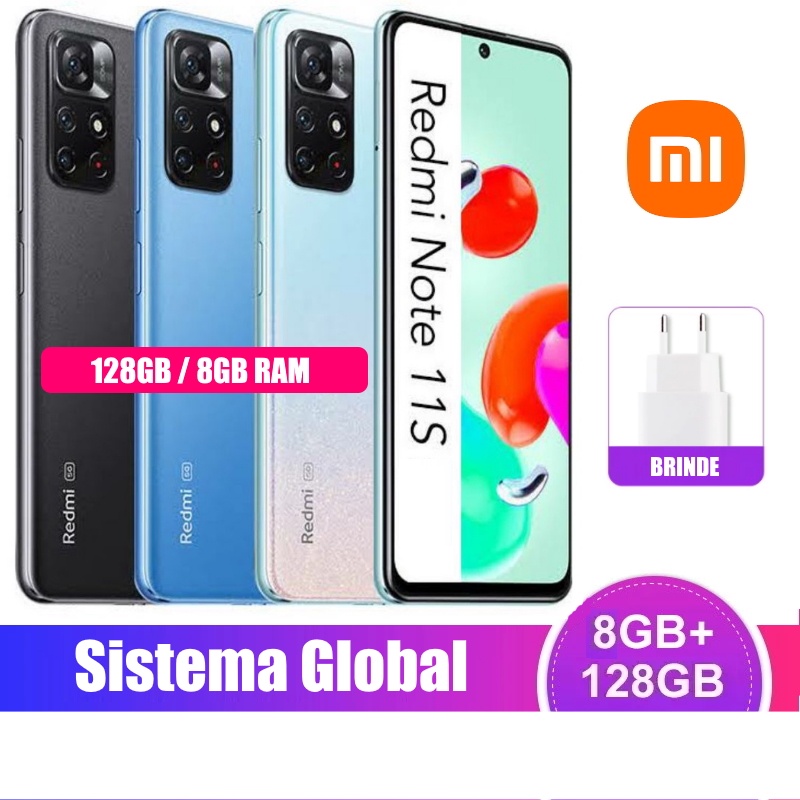 Xiaomi Redmi Note 11S 128GB 6gb Ram Global Lacrado - Escorrega o Preço