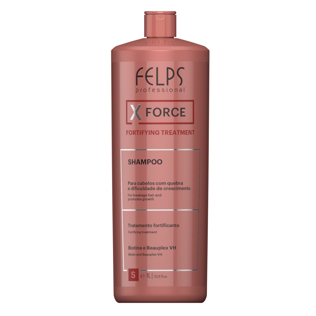Felps XForce Shampoo Tratamento Fortificante 1000mL | Shopee Brasil