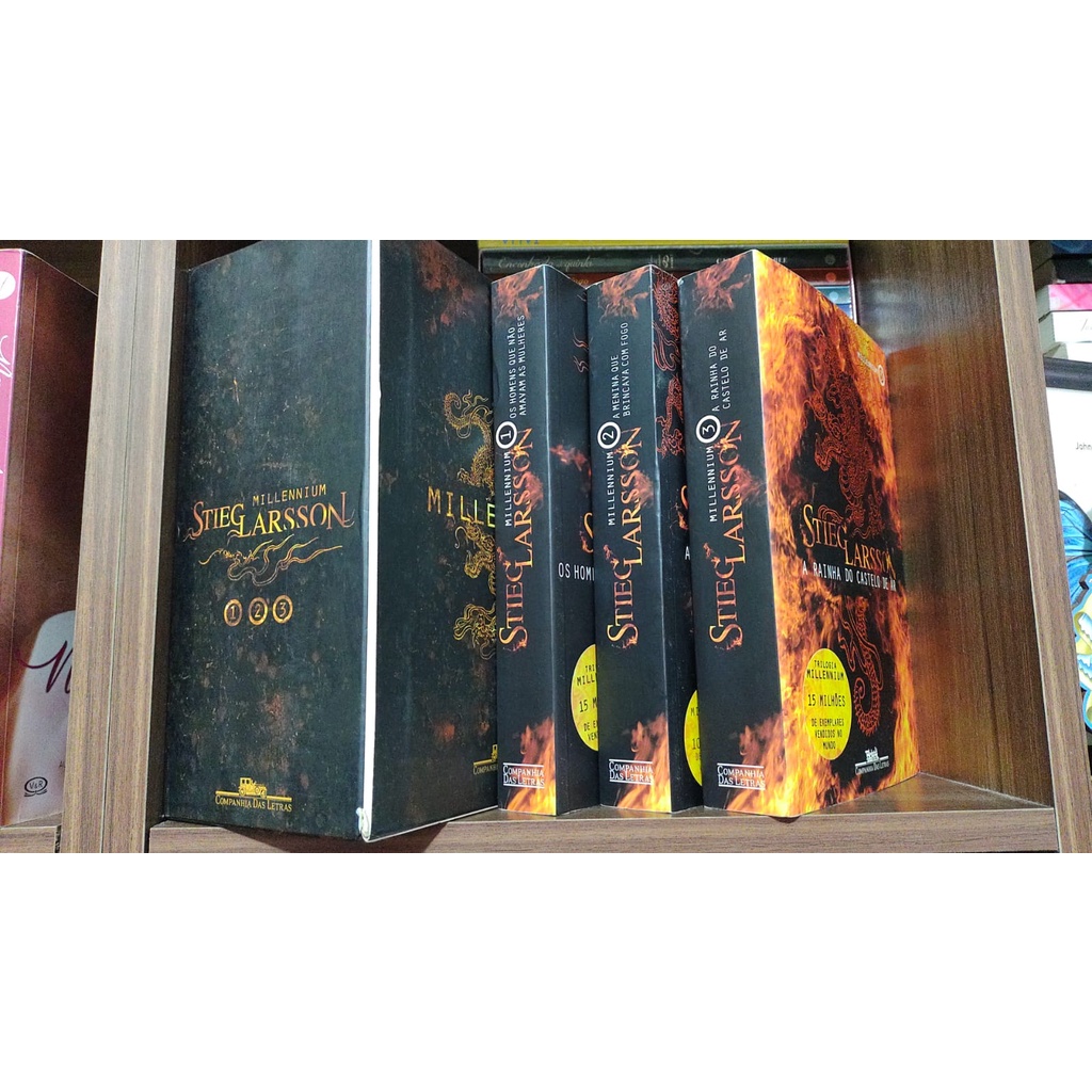 Livros Saga Millennium - Stieg Larsson [Vários livros, veja a descrição ...