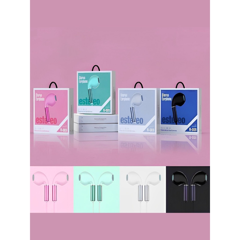 Fone De Ouvido R-009 Pequeno com microfone | Shopee Brasil