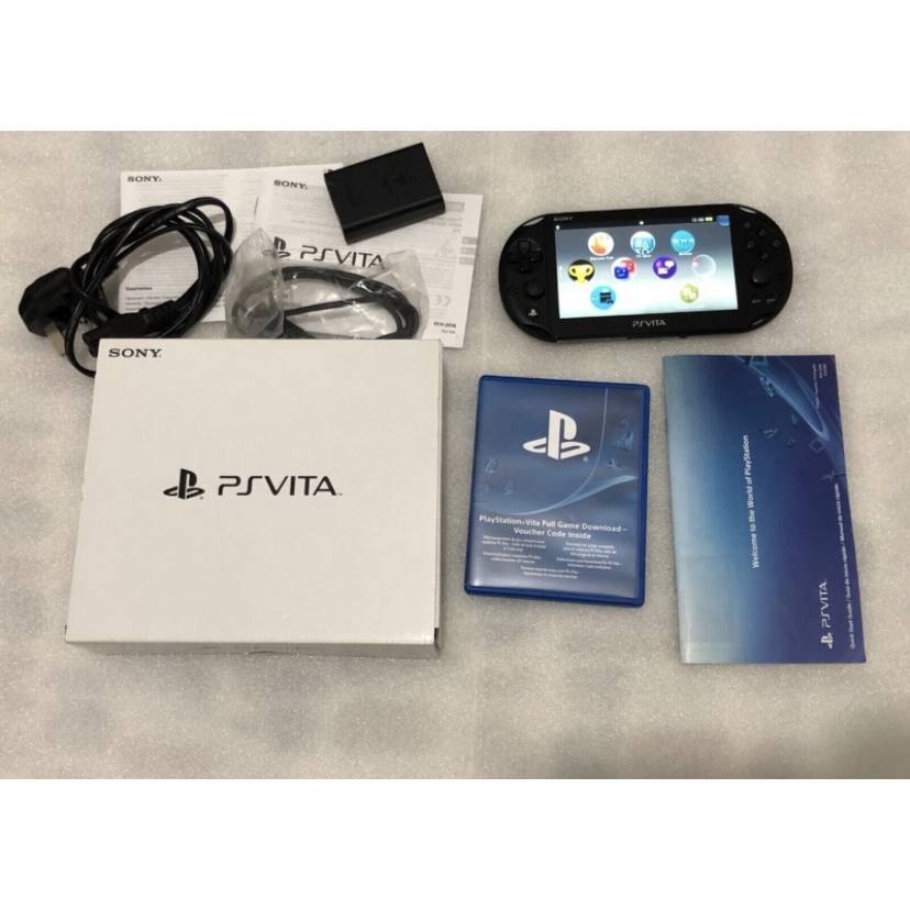 Sony Playstation PS Vita (PCH-2016 Slim Model) Console Boxed - VGC ...
