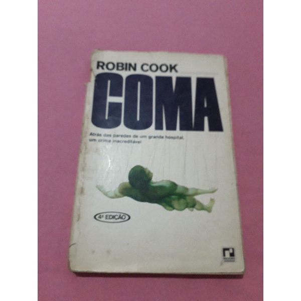 Livro Coma (Robin Cook) | Shopee Brasil