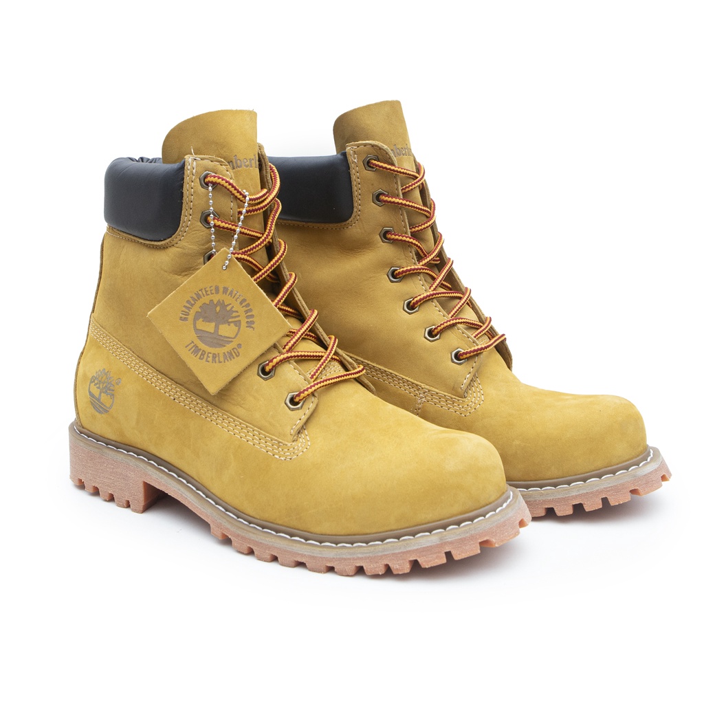 Bota Timberland Amarela Yellow Boot | Shopee Brasil