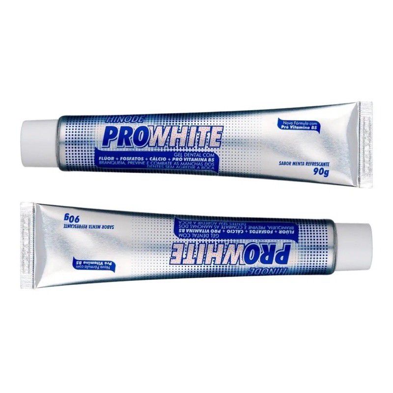 Kit 2 Gel Dental Clareador Pro White 90g - Desconto no Preço