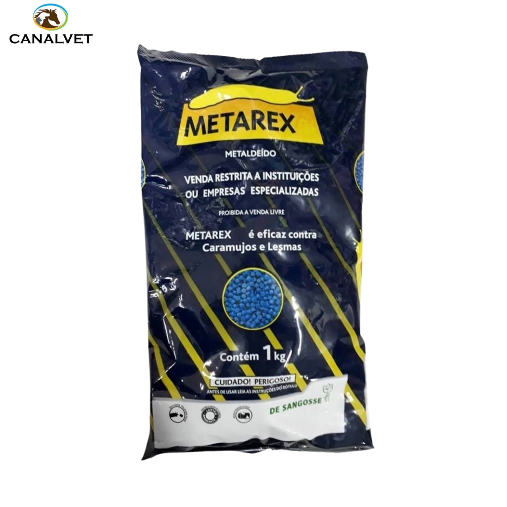 Lesmicida Metarex 1 kg - contra lesmas a caramujos | Shopee Brasil