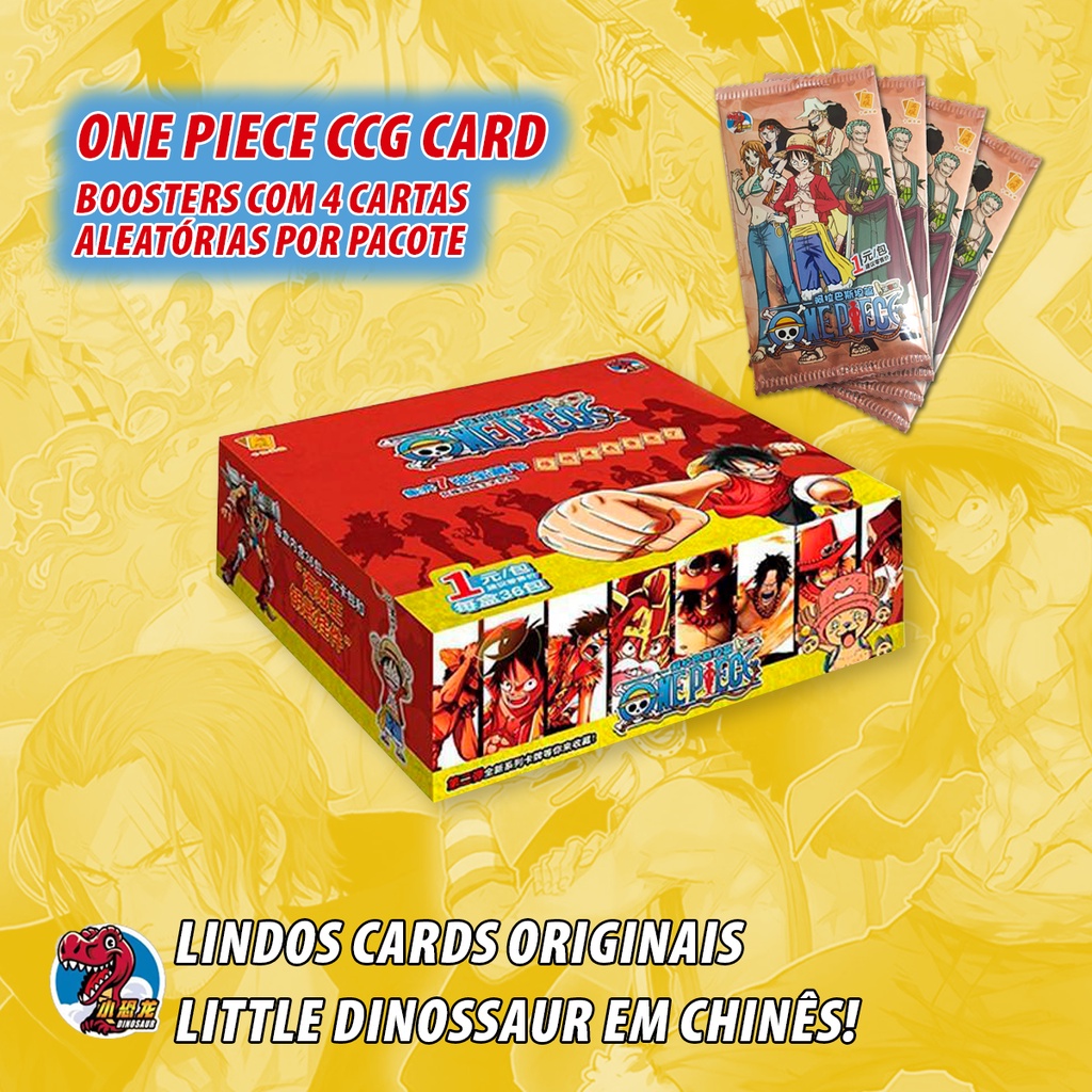 Cartas One Piece Card Game Pacote Unit rio Escorrega O Pre o
