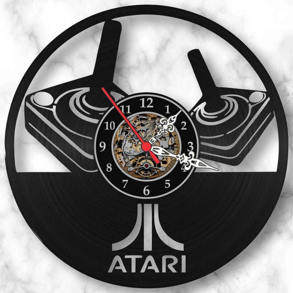 Relógio Parede Atari Videogame Games Nerd Geek Vinil Lp | Shopee Brasil