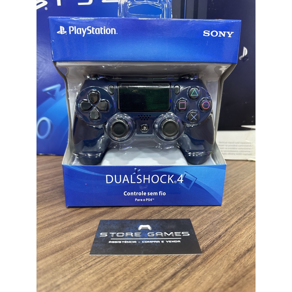 Controle Similar joystick sem fio Sony PlayStation Dualshock 4 Primeira ...