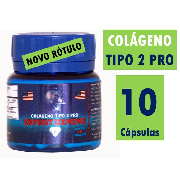 Colageno Tipo 2 Pro Suplemento 10 Capsulas Original Promoção - Desconto ...
