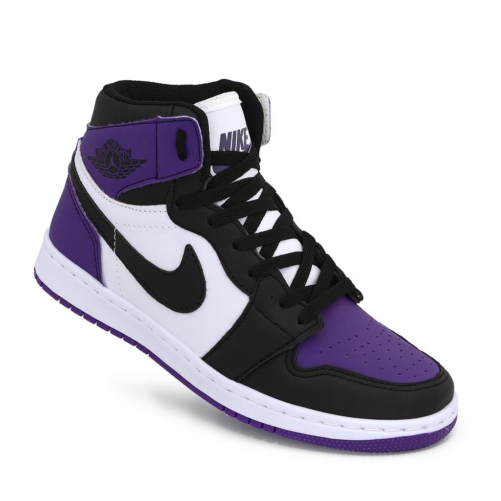 Bota Jordan One botinha para treino academia cano médio - Escorrega o Preço