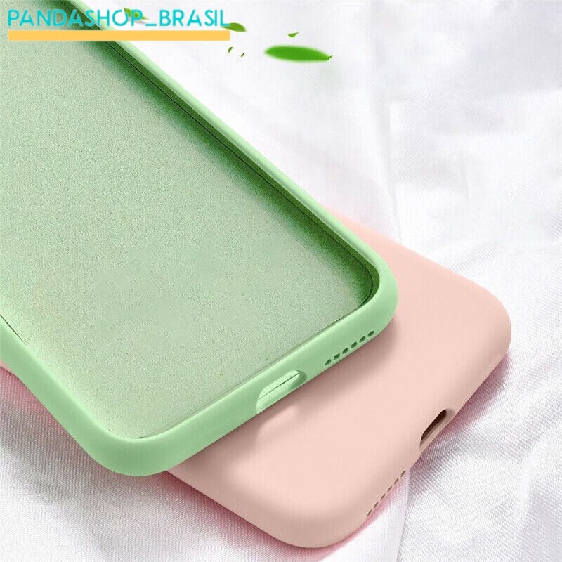 Capa Capinha TPU Silicone Aveludada Samsung Galaxy A30s / A50 Case Fina - Enviar Rapida ...