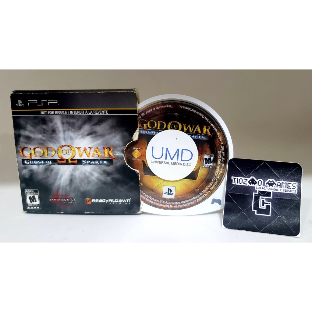GOD OF WAR - Ghost of Sparta para PSP - Escorrega o Preço