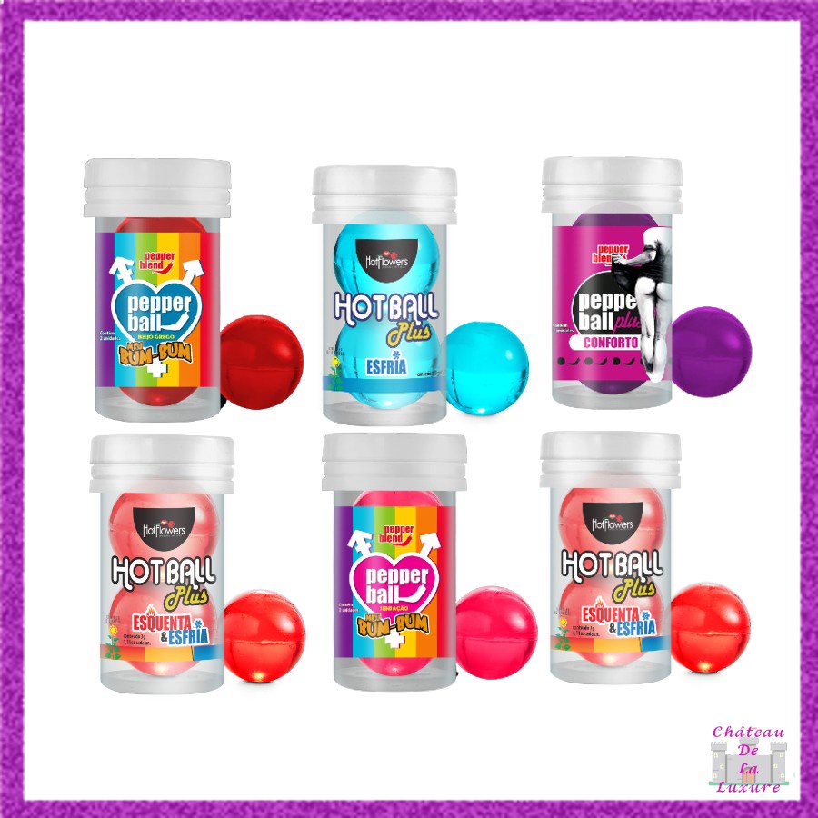 bolinhas explosivas Hot Ball Xana Loka 3G Hot Flowers - Escorrega o Preço
