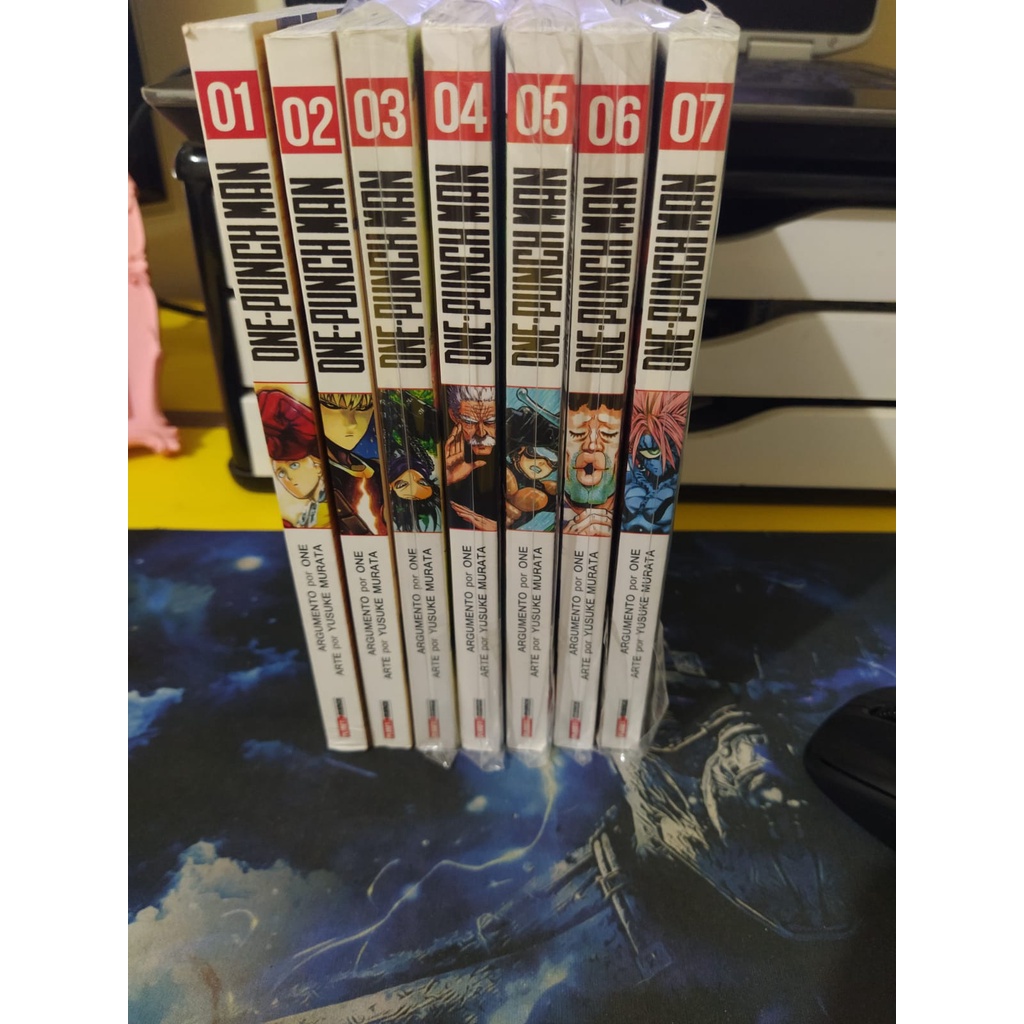 Coleção Completa Mangá ONE PUNCH MAN - VOLUME 1 AO 07 - Escorrega o Preço