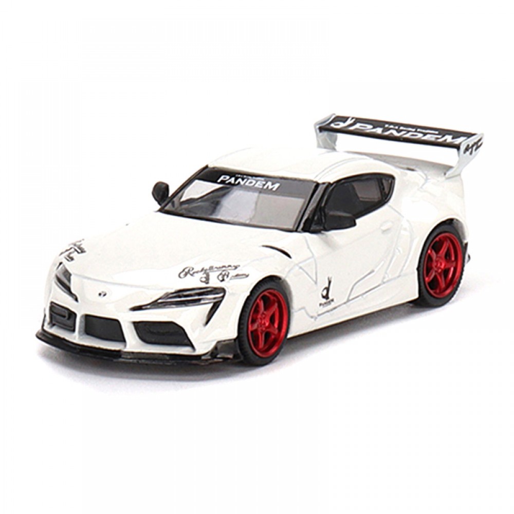 Mini GT MGT00424-R 424 1/64 PANDEM TOYOTA GR SUPRA V1 Escala De Branco ...
